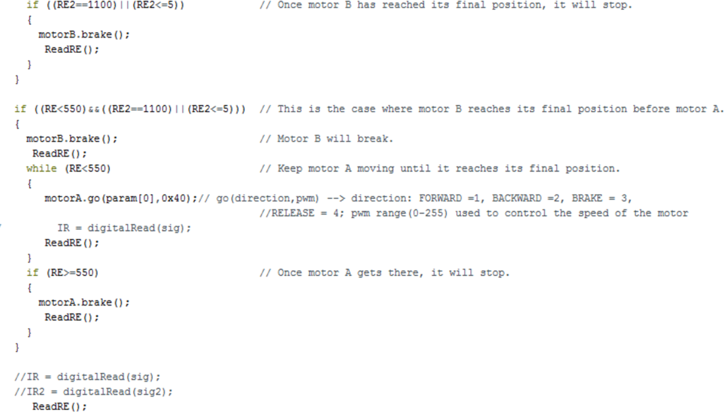 Fall 2016 Velociraptor (W): Control Algorithm Code #2 – Arxterra