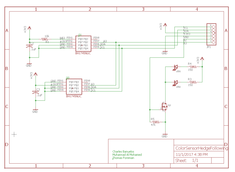 Generic Color Sensor Schematic – Arxterra