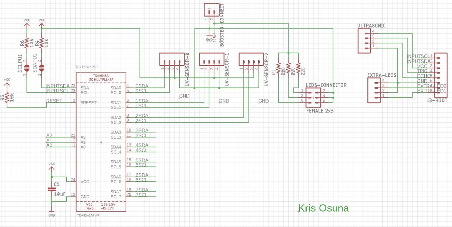 Spring 2018 3DoT Hexy: Spiderbot Schematic – Arxterra