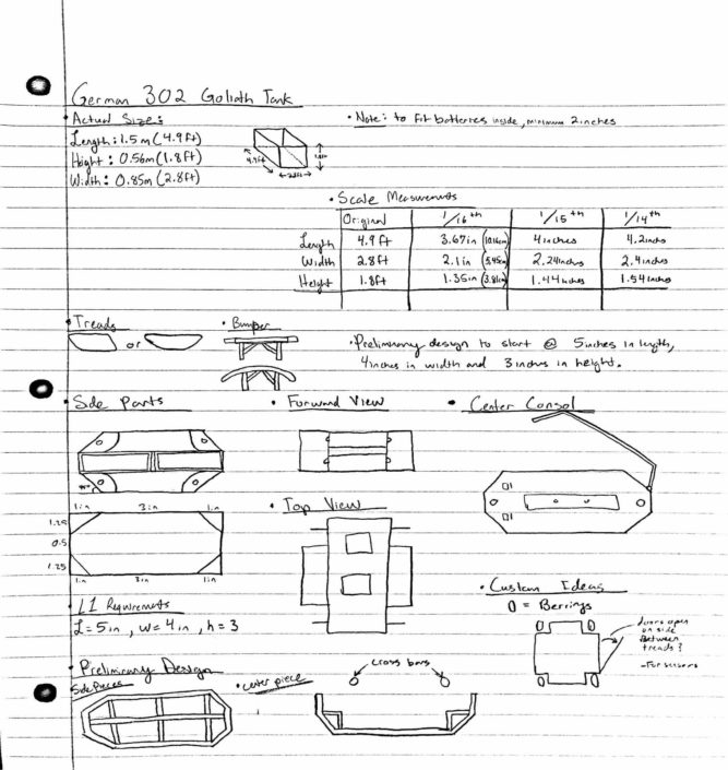 Goliath Spring 2018 – Mechanical Drawings – Arxterra
