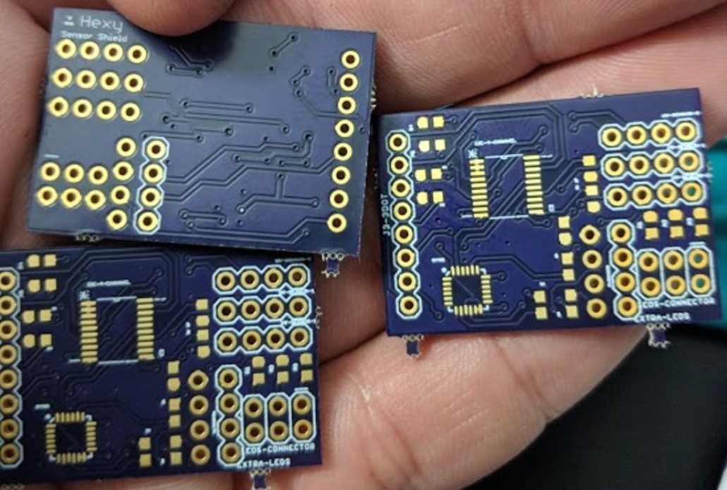 Spring 2018 3DoT Hexy: Custom PCB Assembly – Arxterra