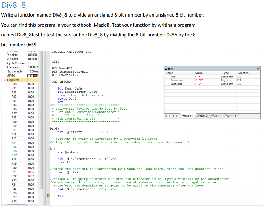 Intro To Arduino Assembly Programming Problems Arxterra